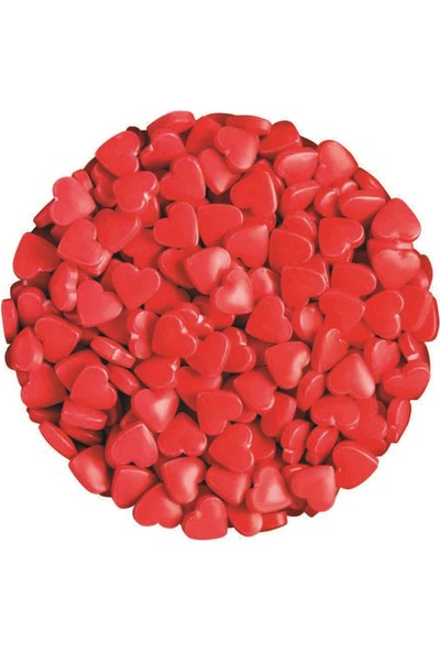 Dr.gusto Küçük Kalp Şeker Kırmızı 45 gr