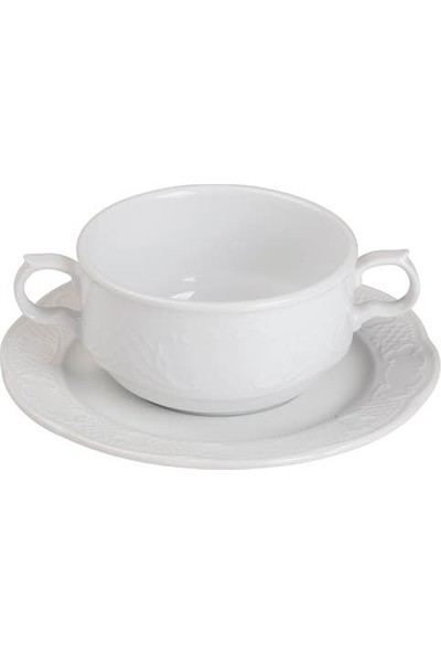 Kütahya Porselen Menuet 10 cm Dondurmalık Tabaklı