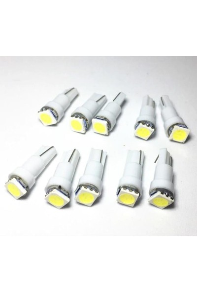 Güse 3 Adet T5 LED Smd Oto Kilometre Kadran Ambians Ampul Aydınlatma Ampulü Güse 3 Adet T5 LED Smd Oto Kilometre Kadran Ambians Ampul Aydınlatma Ampulü