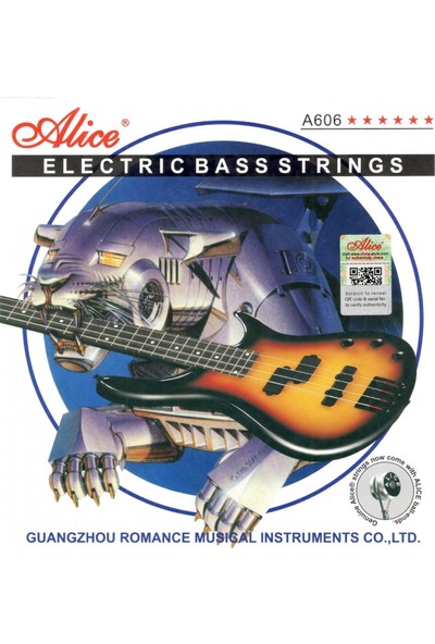 Alice Bas Gitar Teli 4 Telli A606 Alice Alice Bas Gitar Teli 4 Telli A606 Alice