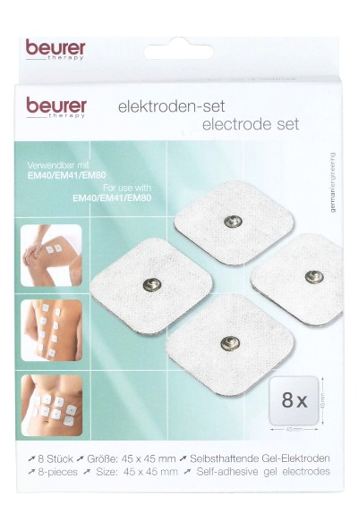 Beurer 8'li Yedek Elektrod Yapıştırıcı Ped - Em 49 - Em 80 - Em 41