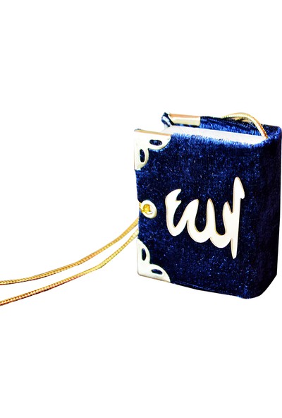 Medrese Kitabevi Kuran Mini Boy Kadife Lacivert Medrese Kitabevi Kuran Mini Boy Kadife Lacivert