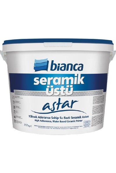 Bianca Seramik Üstü Astar 1,00 kg