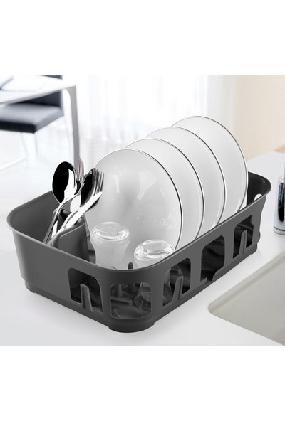 Smart Tezgah Üstü Bulaşıklık Antrasit