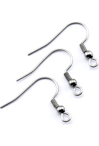 Subu Takı Çift Küpe Kancası Nikel Renk 52'li ( 26 Çift )