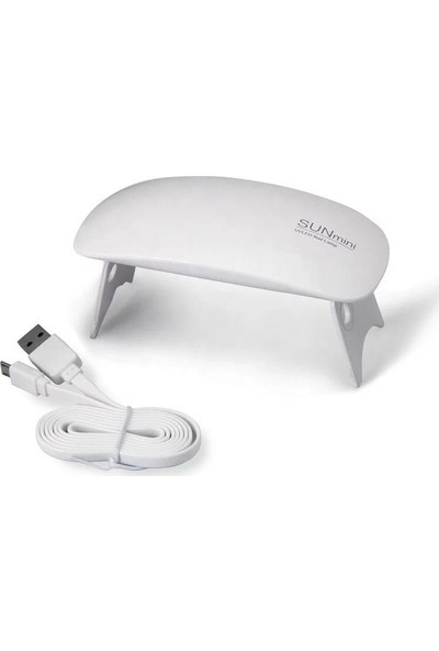 Sunmini Schelab Sun Mini 6 Watt Seyahat Boy USB Girişli Kalıcı Oje Kurutucu Sunmini Schelab Sun Mini 6 Watt Seyahat Boy USB Girişli Kalıcı Oje Kurutucu