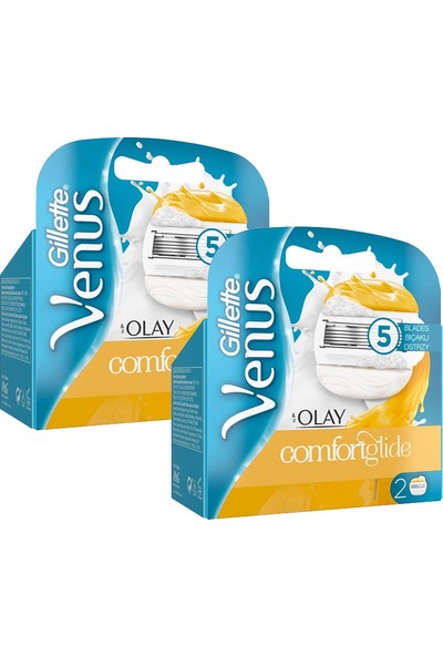 Gillette Venus Comfortglide Olay Yedek Kadın Tıraş Bıçağı 2’li x 2 Paket Gillette Venus Comfortglide Olay Yedek Kadın Tıraş Bıçağı 2’li x 2 Paket