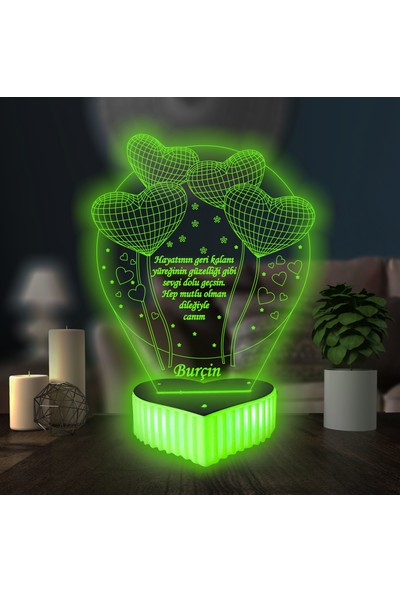 3D Hediye Dünyası Anneler günü hediyesi aşkıma özel hediye 16 Renkli Kumandalı 3D Hediye Dünyası Anneler günü hediyesi aşkıma özel hediye 16 Renkli Kumandalı