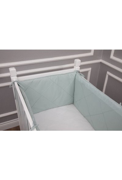 Maya Baby Klasik Yan Koruma Seti 4 Parça 80X130 Yeşil Maya Baby Klasik Yan Koruma Seti 4 Parça 80X130 Yeşil