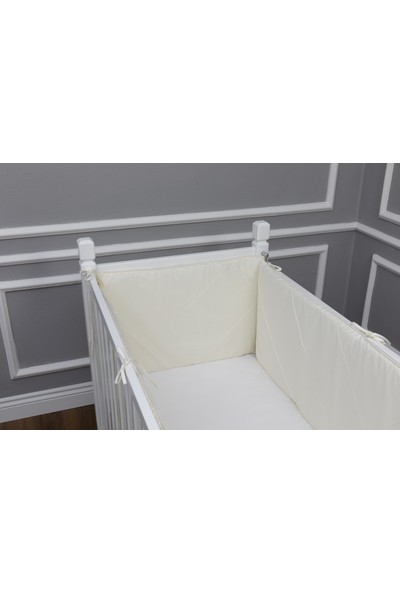 Maya Baby Klasik Yan Koruma Seti 4 Parça 80X130 Krem Maya Baby Klasik Yan Koruma Seti 4 Parça 80X130 Krem