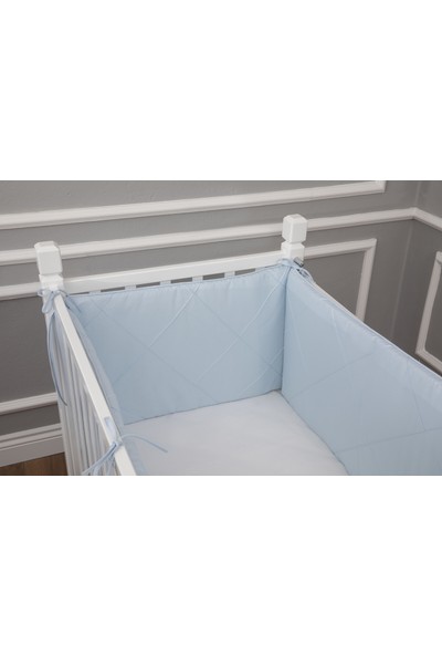 Maya Baby Klasik Yan Koruma Seti 4 Parça 70X130 Mavi Maya Baby Klasik Yan Koruma Seti 4 Parça 70X130 Mavi