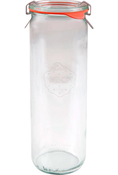 Weck 600 ml Silindir Cam Saklama Kavanozu 6 Adet Weck 600 ml Silindir Cam Saklama Kavanozu 6 Adet