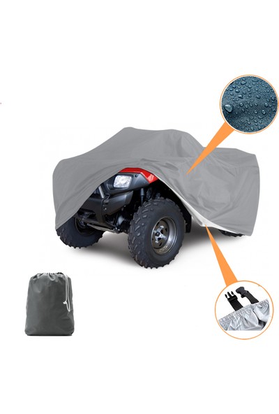 Autozel Asya Motor Toros 250, Vinleks Kalın Lüks Atv Brandası Autozel Asya Motor Toros 250, Vinleks Kalın Lüks Atv Brandası