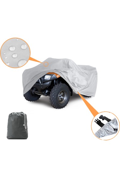 Autozel Mondial Au 200 (T3B), Su Geçirmez Atv Brandası Autozel Mondial Au 200 (T3B), Su Geçirmez Atv Brandası