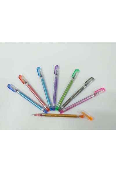 Chosch Diamond Jel Mürekkepli Kalem 0.38 mm 8'li