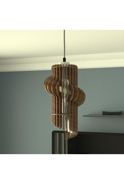 BK Concept Döngü Dekoratif Ahşap Avize BK Concept Döngü Dekoratif Ahşap Avize