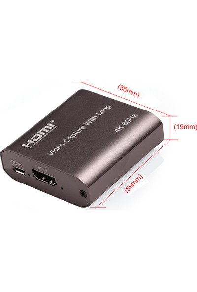 Gplus 4K 60Hz Full Hd 60 Fps HDMI Video Capture With Loop USB 3.0 Video Yakalama Cihazı 4K-VC500 Gplus 4K 60Hz Full Hd 60 Fps HDMI Video Capture With Loop USB 3.0 Video Yakalama Cihazı 4K-VC500