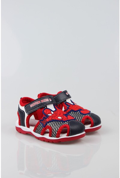 Epaavm Burnu Kapalı Örümcek Adam Bebe Sandalet