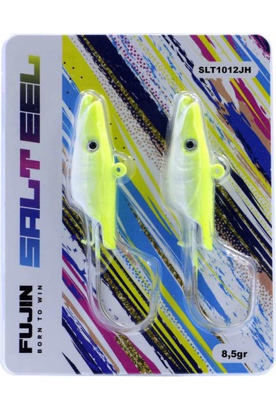 Fujin Salt Eel 8.5gr Jighead Fujin Salt Eel 8.5gr Jighead