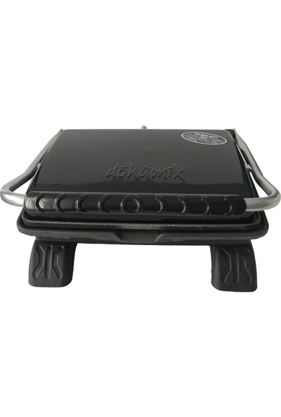 Dökümix DT 30 Tost Makinesi + Temizleme Fırçası - Siyah