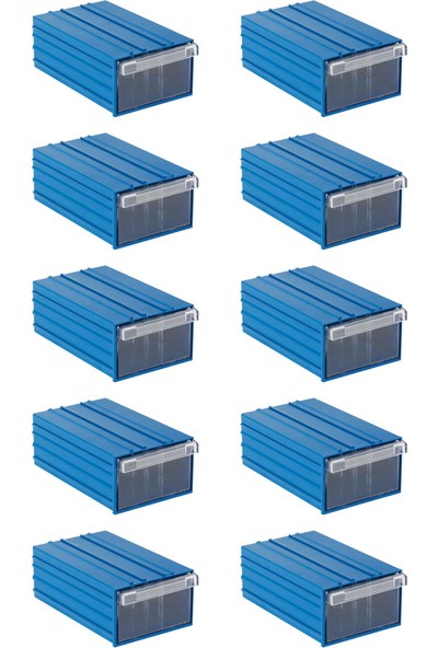 Sembol 120 Plastik Çekmeceli Kutu ( 10 Adet)