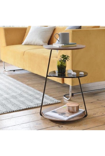 Boss Group Sehpa Üç Katlı Modern Boss Group Sehpa Üç Katlı Modern