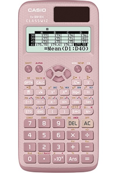 Casio FX-991EX-PK Bilimsel Fonksiyonlu Hesap Makinesi Pembe Casio FX-991EX-PK Bilimsel Fonksiyonlu Hesap Makinesi Pembe