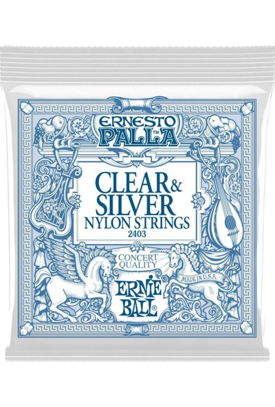 Ernie Ball P02403 Klasik Gitar Teli Ernesto Palla Nylon Classical Ernie Ball P02403 Klasik Gitar Teli Ernesto Palla Nylon Classical