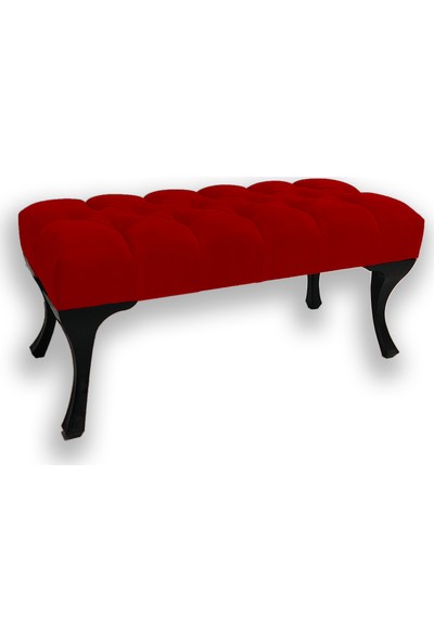 Ünüvar Konsept Puf Bench - Siyah Ayak