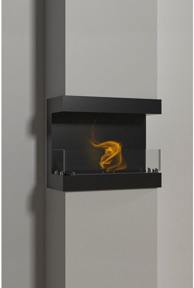 Korflame U Tipi Medium Bacasız Şömine