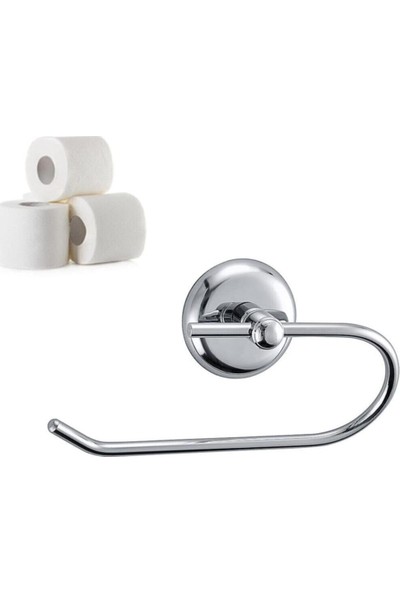 Pazar Shops Banyo Wc Peçetelik Tuvalet Kağıtı Asma Aparatı Meal Vidalı