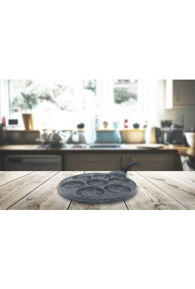 Kahramanlar Titanyum 26 cm Döküm Pankek Tavası Kahramanlar Titanyum 26 cm Döküm Pankek Tavası