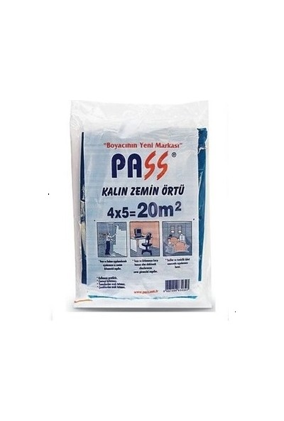 Pass Naylon ( Hışır ) Koruma Örtü 4 x 5 = 20 M2 Pass Naylon ( Hışır ) Koruma Örtü 4 x 5 = 20 M2