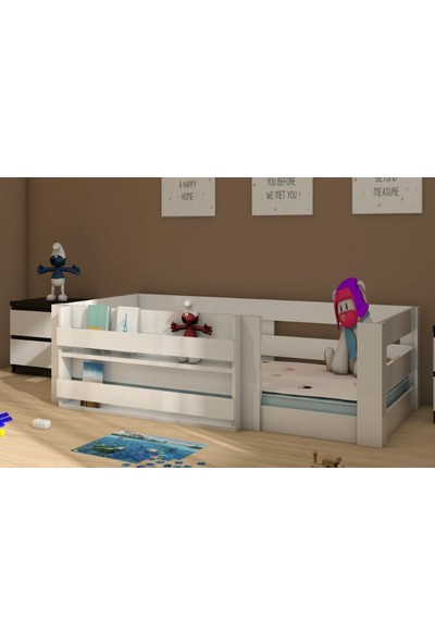 Nevramo Mdf Montessori Karyola 90X190 Yatağa Uyumlu Leylak 6 Nevramo Mdf Montessori Karyola 90X190 Yatağa Uyumlu Leylak 6