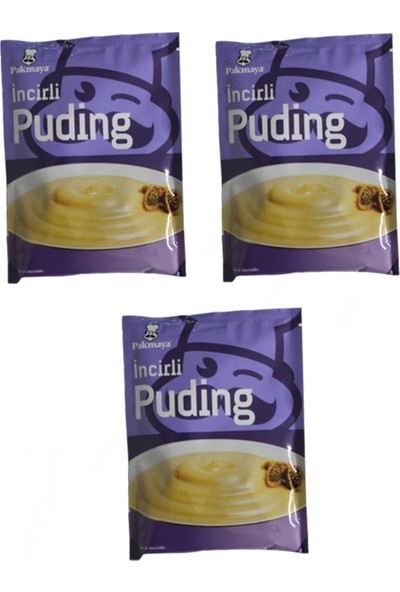 Pakmaya 3 'lü Incirli Puding