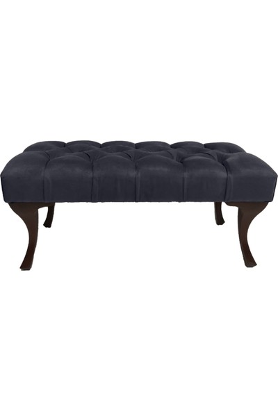 Ünüvar Konsept Puf Bench Kapitoneli - Ceviz Renk Ayak Ünüvar Konsept Puf Bench Kapitoneli - Ceviz Renk Ayak