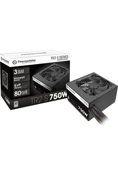 Thermaltake TR2 S 750W 80+ 12cm Fanlı PSU (PS-TRS-0750NN2AWE-1) Thermaltake TR2 S 750W 80+ 12cm Fanlı PSU (PS-TRS-0750NN2AWE-1)