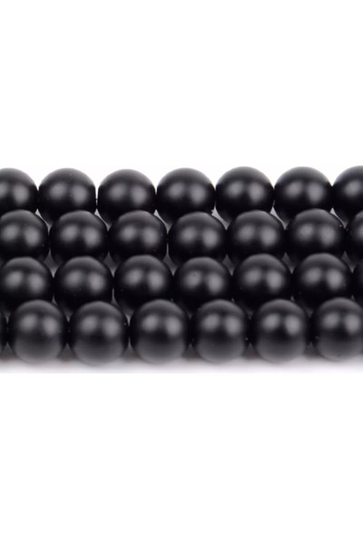 Subu Takı 8 mm Mat Oniks Boncuk 300 Adet Bileklik Boncuğu Takı Malzemesi Subu Takı 8 mm Mat Oniks Boncuk 300 Adet Bileklik Boncuğu Takı Malzemesi