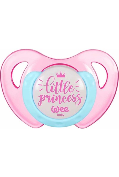 Wee Baby Desenli Kelebek Damaklı Emzik 6-18 Ay