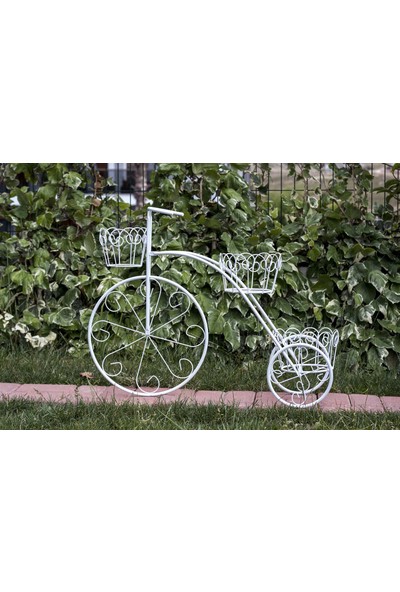 Trendesk Ferfoje Bisiklet Saksılık Çiçeklik