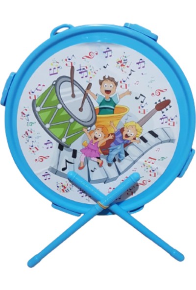 Magical Story Music 10*20 cm Çember Oyuncak Mavi Davul
