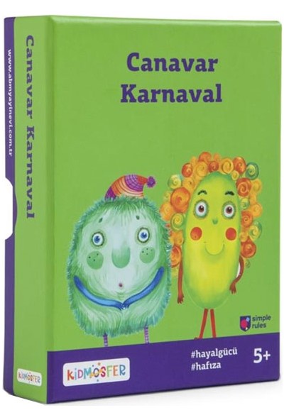 Canavar Karnaval Kart Oyunu Kidmosfer Canavar Karnaval Kart Oyunu Kidmosfer