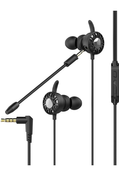 Freesound FS33 Predator Gaming Kulakiçi Kulaklık Siyah Freesound FS33 Predator Gaming Kulakiçi Kulaklık Siyah