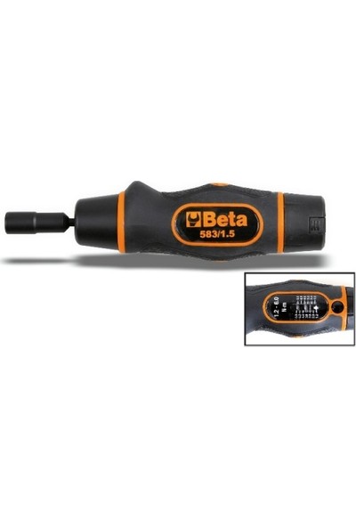 Beta (583/3) Tork Tornavida 0.6-3 Nm Beta (583/3) Tork Tornavida 0.6-3 Nm