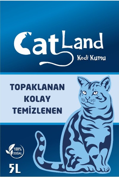 Catland Topaklanan Kolay Temizlenen Kedi Kumu 5l