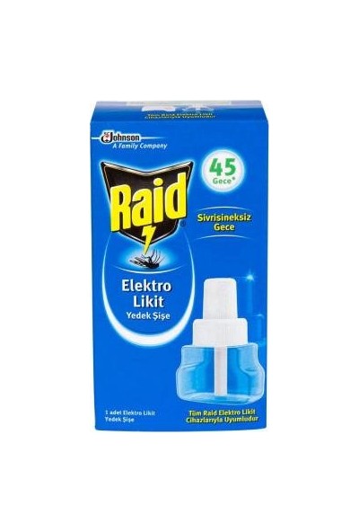 Raid Elektro Likit Yedek Şişe Raid Elektro Likit Yedek Şişe