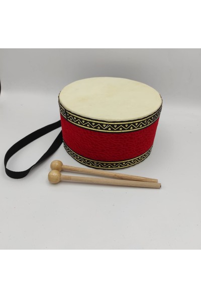Çocuk Davulu Deri El Yapımı
