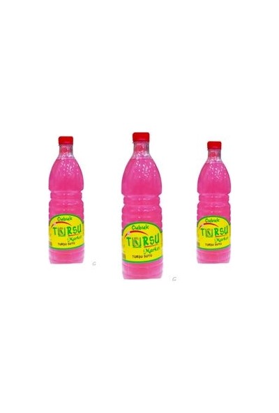 Turşu Market Turşu Suyu 1 lt 3'lü Turşu Market Turşu Suyu 1 lt 3'lü