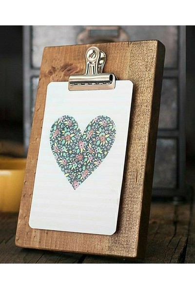 Hüma Ahşap Mandallı Fotoğraf Resim Çerçeve (Masa Üstü ve Duvara Monte)