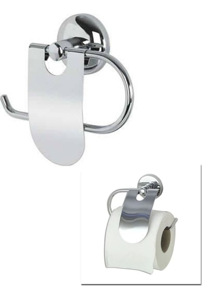 Maksipazar Krom Dar Kapaklı Tuvalet Kağıtlığı Havluluk Maksipazar Krom Dar Kapaklı Tuvalet Kağıtlığı Havluluk